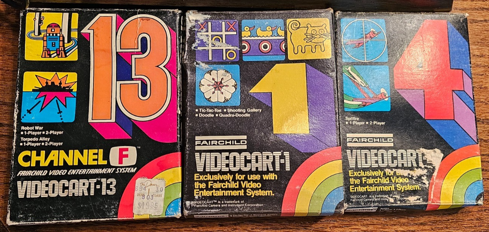 VINTAGE FAIRCHILD CHANNEL F CONSOLE VIDEO ENTERTAINMENT SYSTEM | eBay