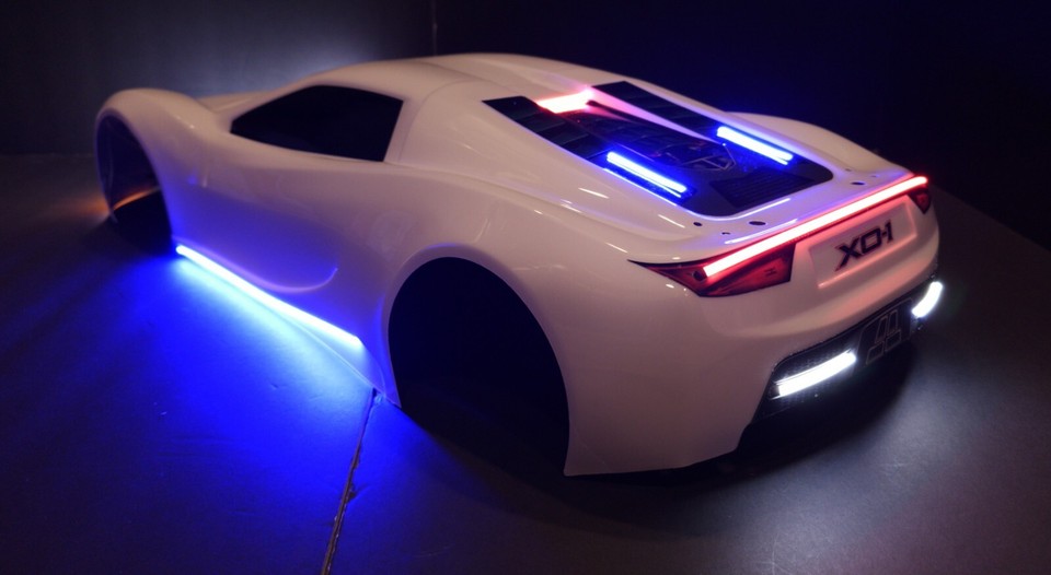 LED Lights for 1:7 scale Traxxas XO-1, Xmaxx, XRT, Redcat, HPI, ARRMA ...