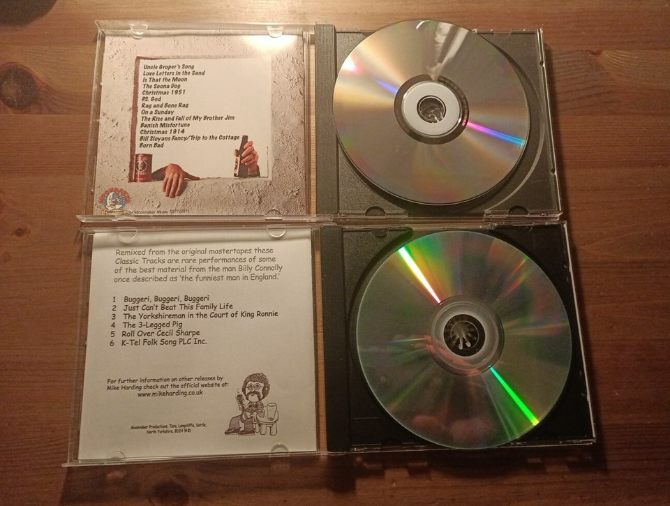 Mike Harding - 11 x CD Job Lot - Classic Tracks - Roll Over Cecil Sharp ...