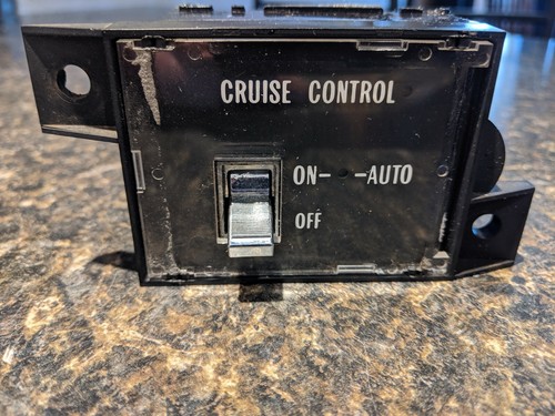 Working! 1977-1991 Cadillac Cruise Control Dash On/Off Switch Fully ...