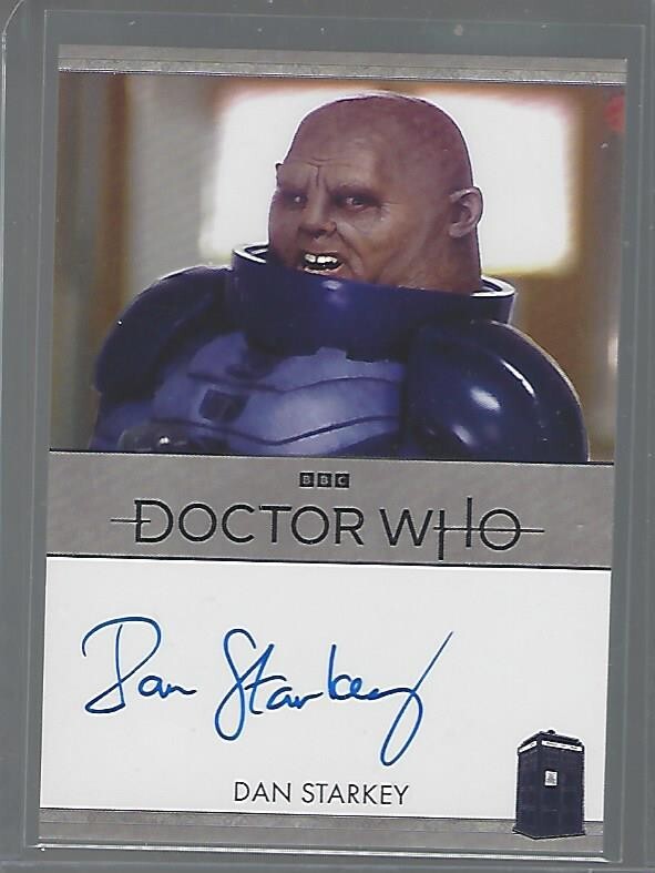 Doctor Who Series 1-4 Dan Starkey (BORDERED) Autograph/Autogramm #01 ...