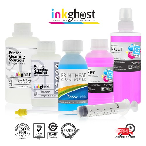 Printhead Cleaner Kit for HP Canon Epson Brother Print Head cleaning ...