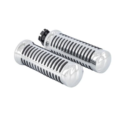 CHROME GRIPS fit Honda VT 600 / VT 750 / VT 1100 Shadow / F6C Valkyrie ...