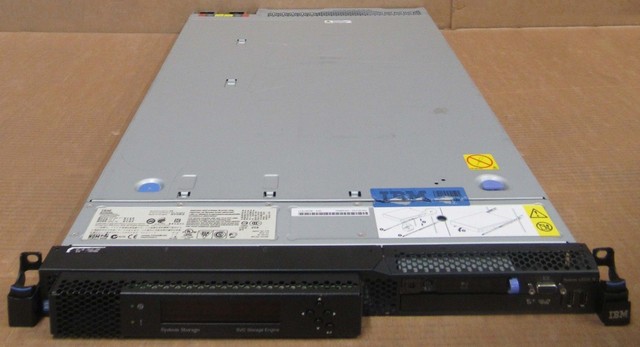 IBM System Storage San Volume Controller Engine 1u 2145-cf8 SVC X3550 ...