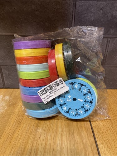 18pcs Math Fact Fidget Spinners Number Educational Toy For Kids ...