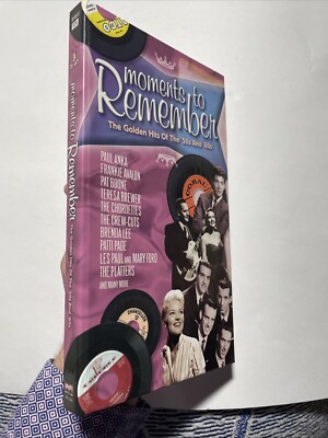 Moments to Remember Golden Hits 50's 60's 3-CD set Shout Factory (2006 ...