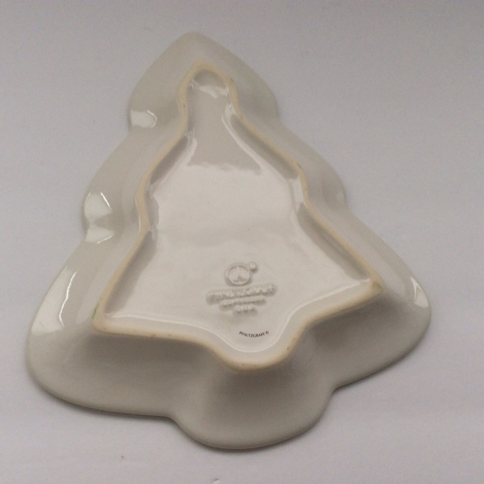 Pfaltzgraff Winterberry “Merry Everything”Christmas Tree Serving Plate ...