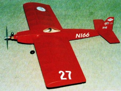 Bandit Mini Pylon 28" Wingspan RC Model Airplane Printed Plans ...