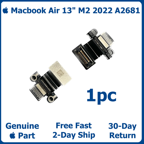 MACBOOK AIR 13" M2 2022 A2681 THUNDERBOLT 4 USB-C BOARD CONNECTOR ...
