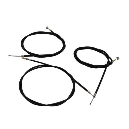 Universal 3Pcs/Set Motorcycle Cable Kit Clutch Brake Throttle Choke ...