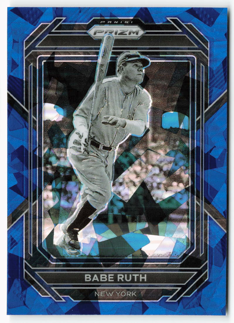 2023 Panini Prizm - Blue Ice Prizm #2 Babe Ruth for sale online | eBay