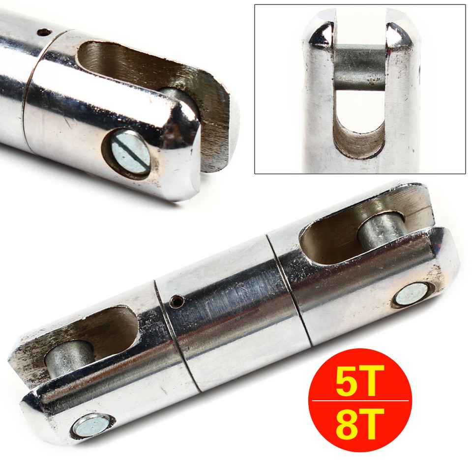 5 Ton Cable Pulling Swivel Wire Line Rope Ball Bearing Swivel Alloy ...