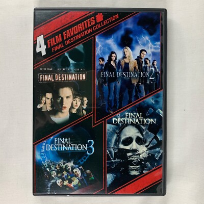 4 Film Favorites: Final Destination Collection (DVD) 794043142871| eBay