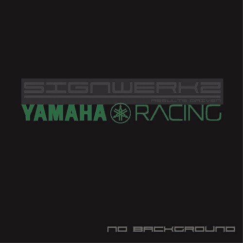 YAMAHA Racing Decal sticker moto gp YZR-500 YZM-R1 R3 R6 YZF-R1M Pair ...