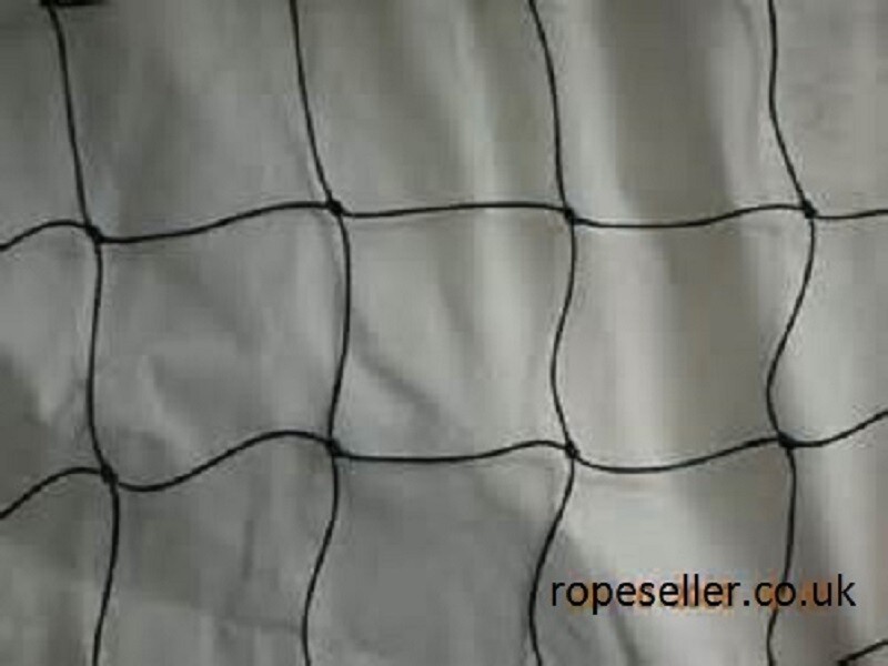 FOOTBALL STOP net,support,display, 6m x 2m grow 100mm 4" mesh strong ...