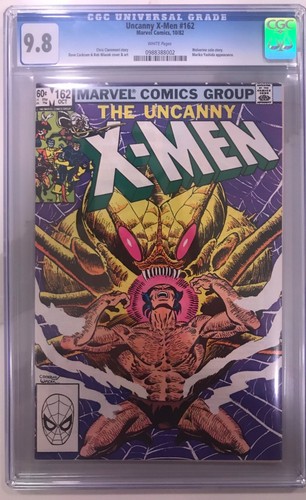 Uncanny X-Men #162 CGC 9.8- Wolverine w/ White Pages | eBay