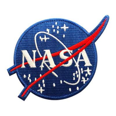 NASA Classic Logo Morale Hook Fastener Patch (Size: 3.0"x 4.5") | eBay