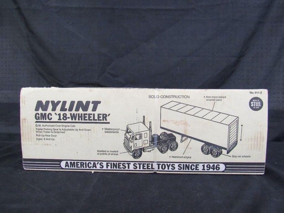 Nylint northAmerican Van Lines Semi Truck & Trailer 18- Wheeler No. 911 ...