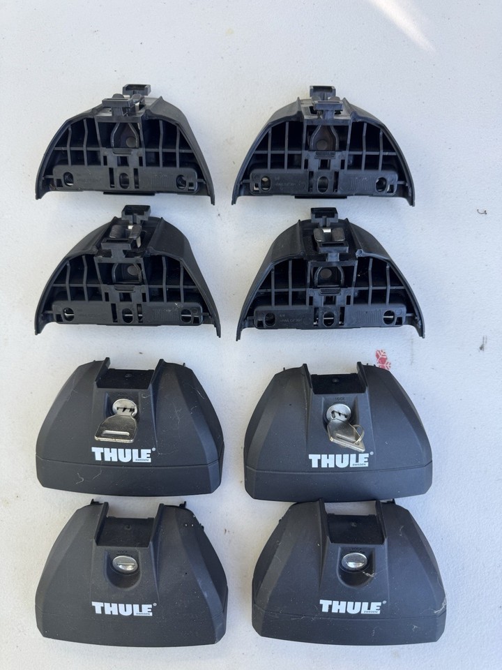 Thule 460R Rapid Podium Foot Pack- Locks & Key - Nice! Free Shipping ...