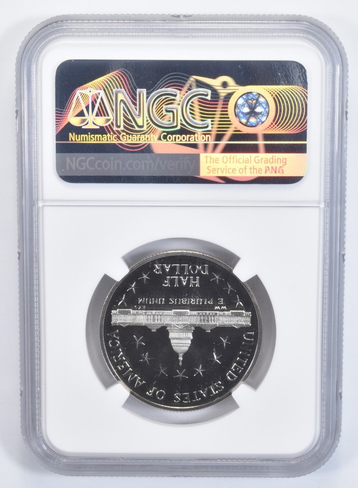 1989-S Congress Congressional Commemorative Half Dollar PF70 UC NGC ...