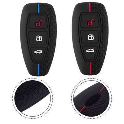 For Ford Key Cover Set for 2 Keys For Fiesta For Focus For BMax with 3 ...