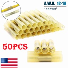 Thomas & Betts 2RC10X Terminal Butt Splice Crimp Yellow for sale online ...