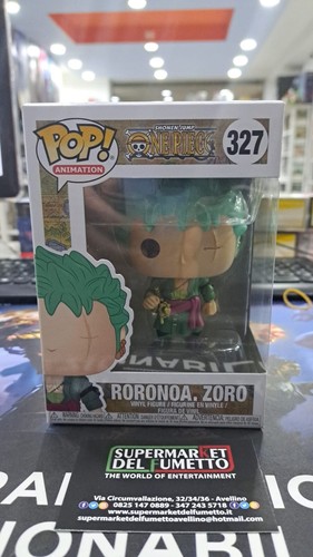 Funko Pop - Animation one piece - (327) Roronoa Zoro Figure Vinyl 9CM ...