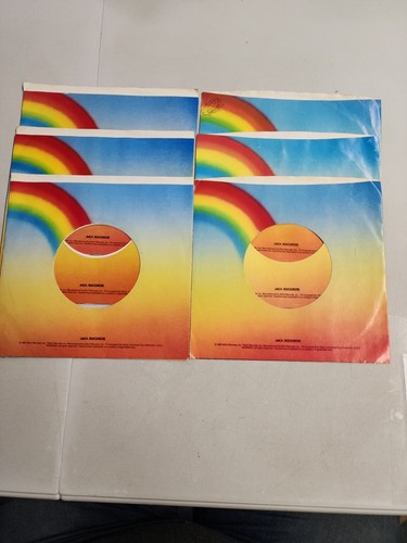 45 RPM 7" RECORD SLEEVES CO. SLEEVE 6 PACK SEE PHOTOS - MCA (SLV125) | eBay