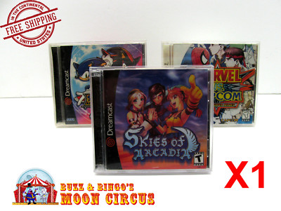 1x SEGA DREAMCAST CLEAR PROTECTIVE BOX PROTECTOR SLEEVE CASE - FREE ...