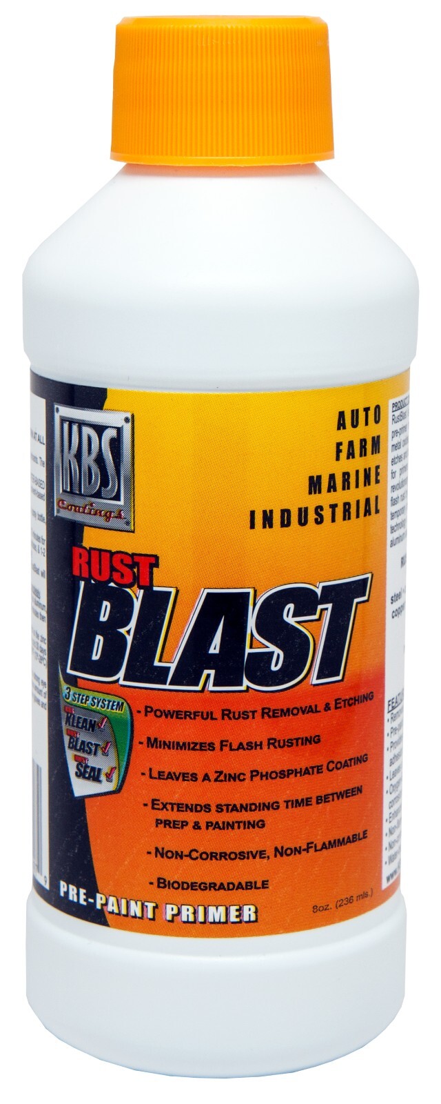 RustBlast - Powerful Metal Acid Etch - Rust Remover - Pre-Paint Primer ...