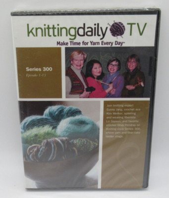 KNITTING DAILY TV: SERIES 300 EPI. 1-13, 4-DISC DVD SET, EUNNY JANG ...