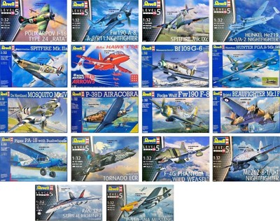 Revell 1/32 Aircraft Plane Military New Plastic Model Kit 1 32 Mr ...