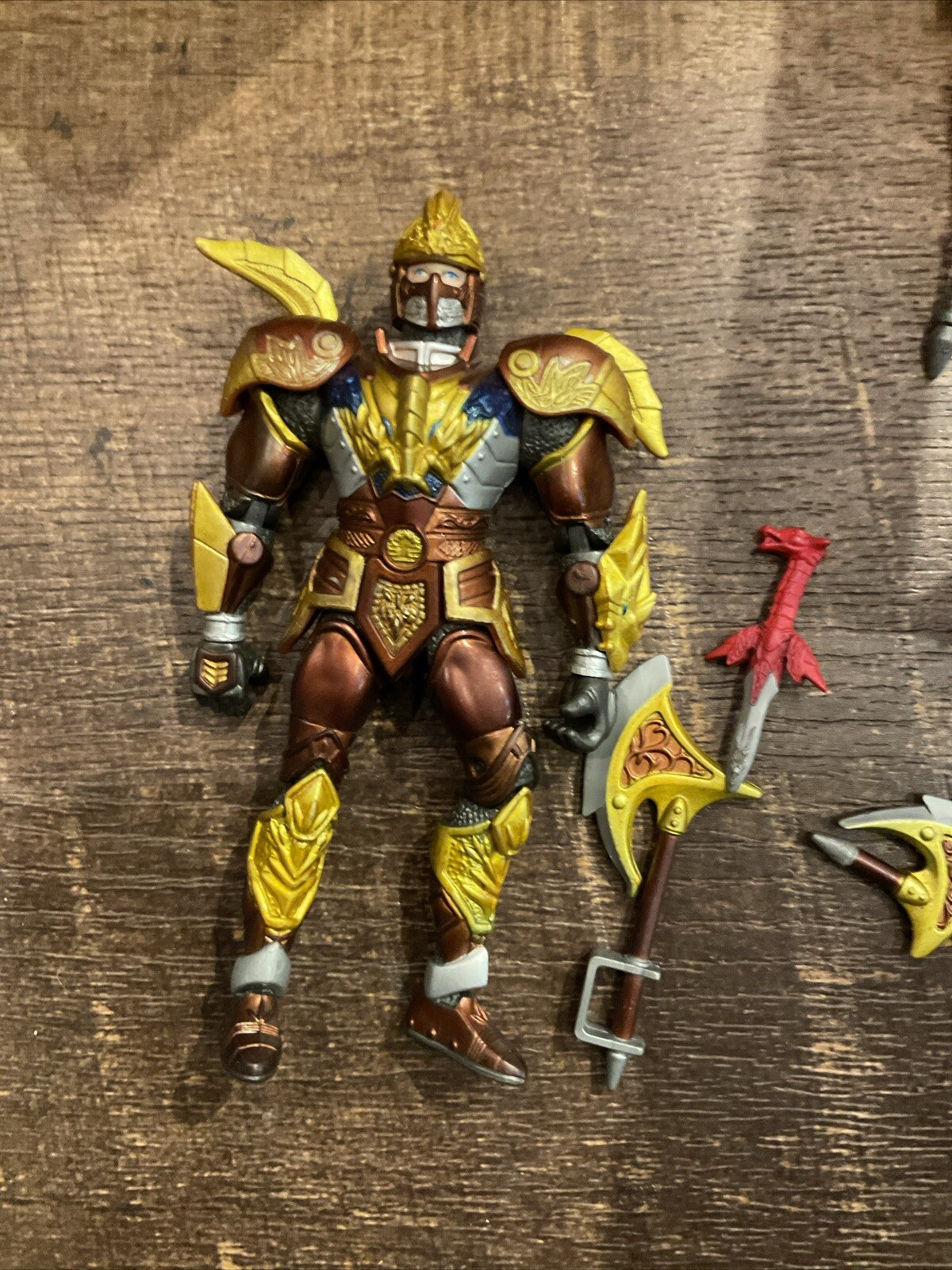 Mystic Knights of Tir Na Nog Garrett Knight of Forest 6" Figure Bandai ...