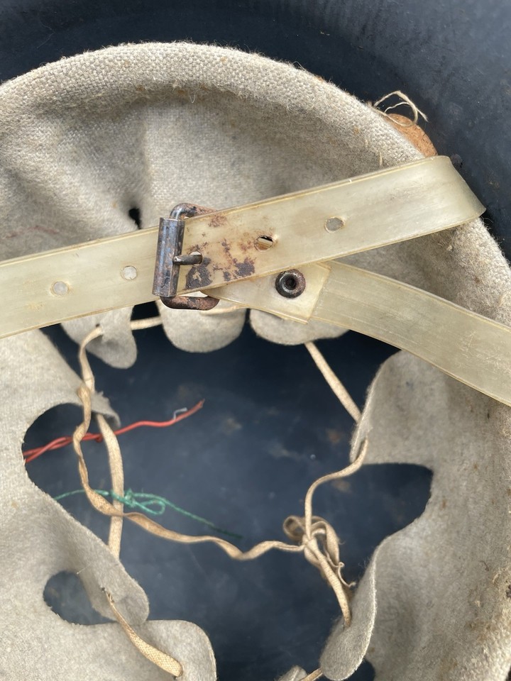 World War Two German M44 Luftschutz Helmet No Reserve | eBay