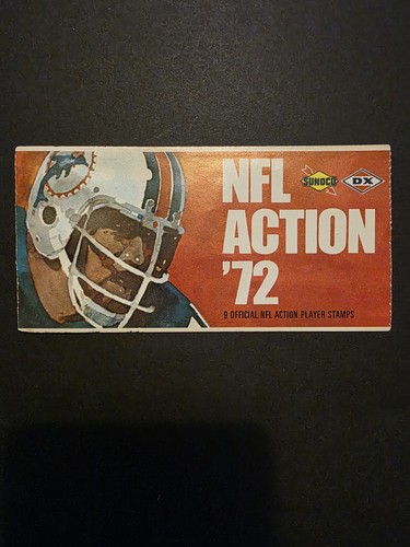 1972 NFL Action Player Stamps Album Sunoco DX Vintage Collection | eBay