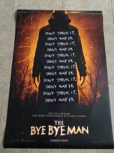 The Bye Bye Man - Movie Poster with Doug Jones as the Bye Bye Man ...
