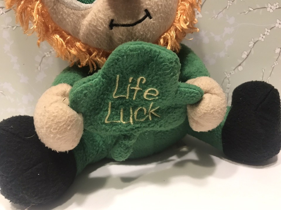 Vintage St Patrick's leprechaun plush doll | eBay