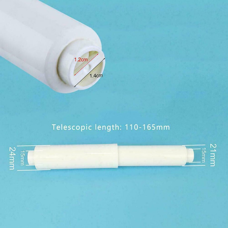 Toilet Insert Replacement Spring Plastic Roller Spindle Paper Holder ...