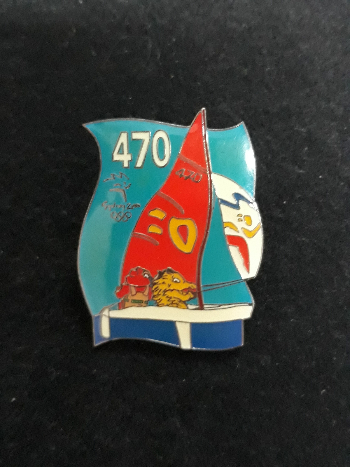 PIN SYDNEY 2000 OLYMPIC SAILING 470 LOGO #2 | eBay