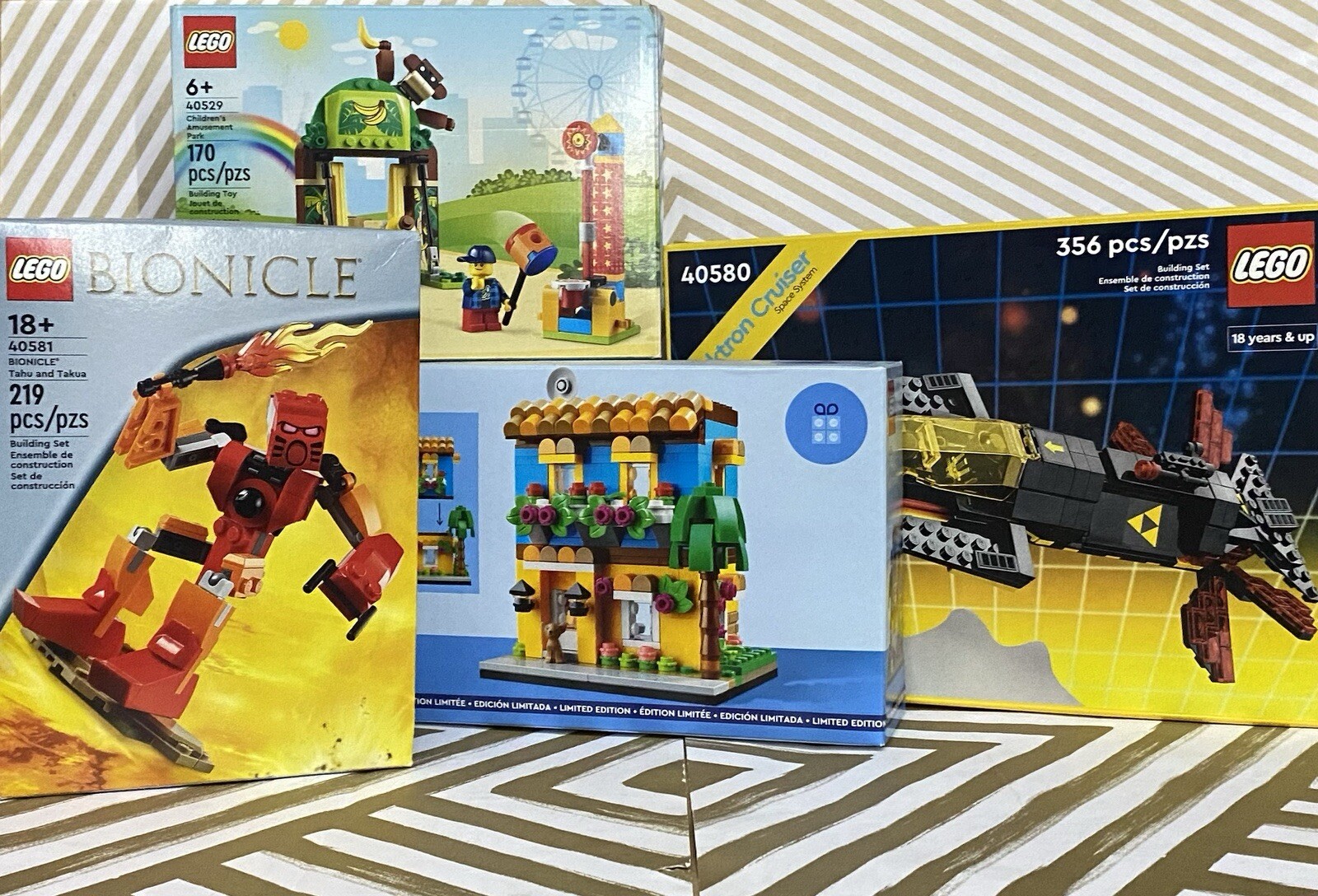 Lego Promotional Set Lot (40529, 40580, 40581, 40583) | eBay
