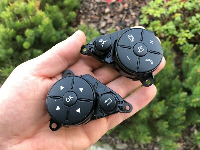 Mercedes C300 GLK350 W204 Steering Wheel Buttons Control Switch Black ...