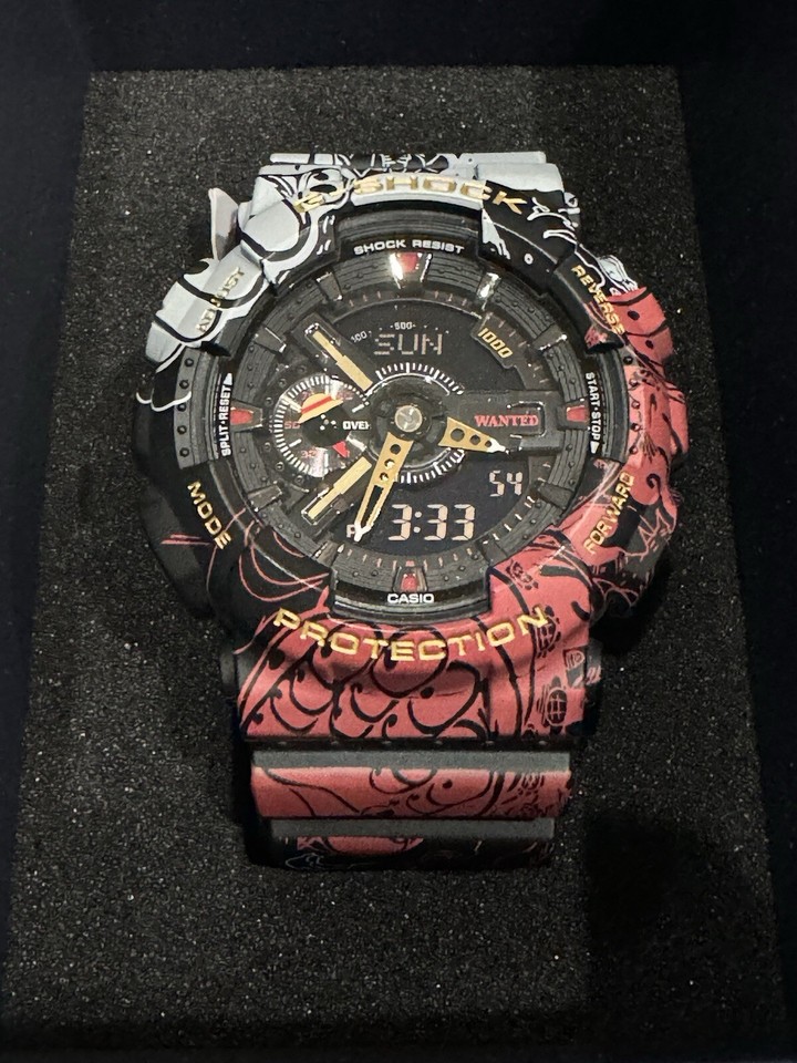 CASIO ONE PIECE x G-SHOCK Collaboration model GA-110JOP-1A4JR Limited ...