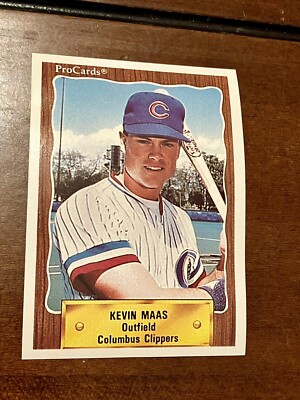 Kevin Maas 1990 ProCards Minor League Poster Cut Card Rare | eBay