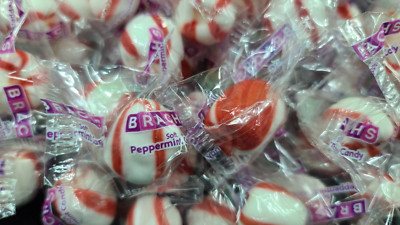Bob's Sweet Stripes 8oz ~ soft mint Bobs candy peppermint ~ Half Pound ...