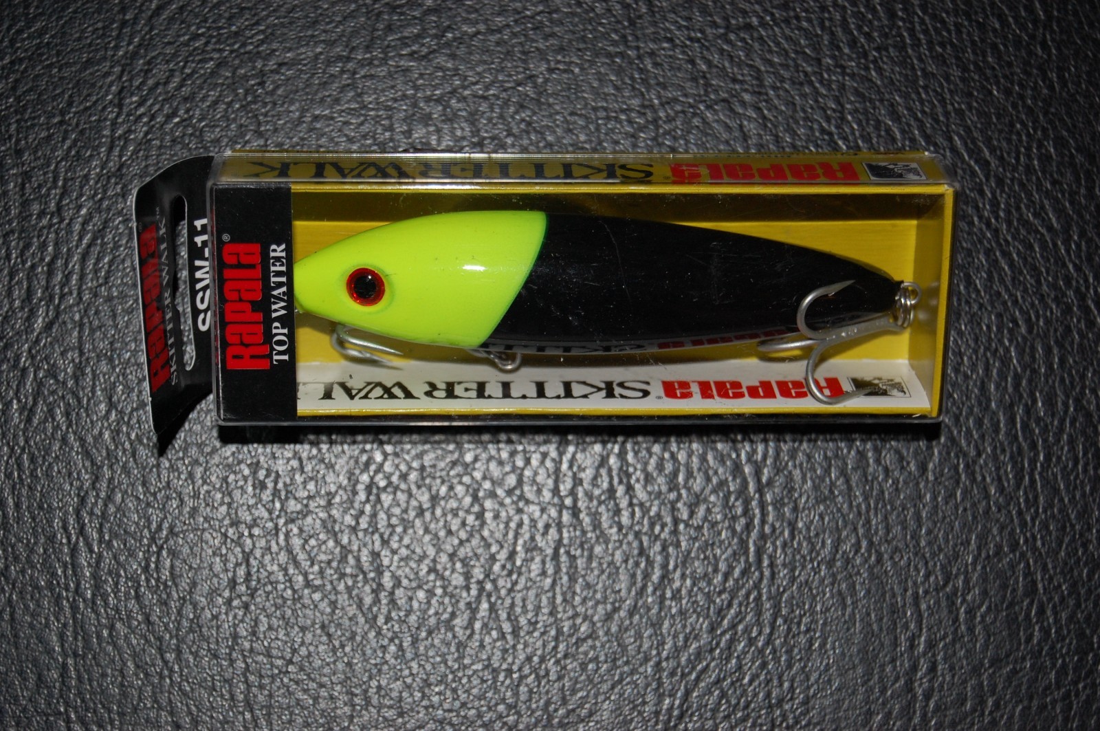 Rapala Saltwater Skitter Walk SSW11-BKCH Black Chartreuse 4 3/8" 5/8 oz ...