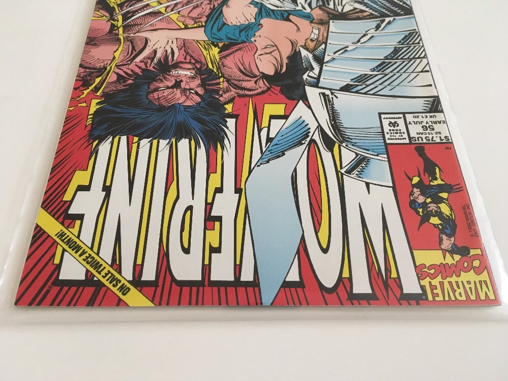 Wolverine #56 Early July 1992 Marvel Comic We Got Cylla Can Mothra Be ...