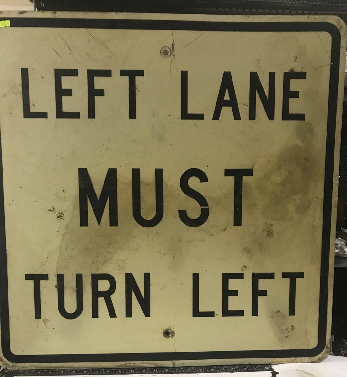 Left Lane Must Turn Left Sign Drivers Guide To Two Way Left Turn Lanes