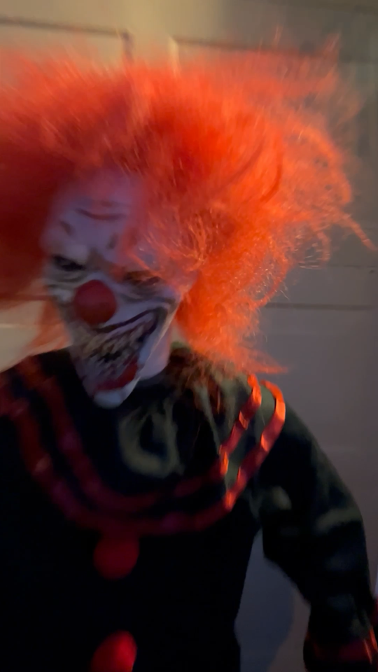 Rare Spirit Young Crouchy Animatronic Halloween Animated Clown W/ Rare ...