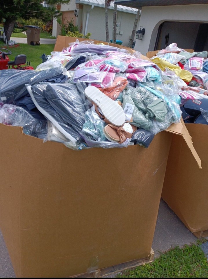 Wholesale Liquidation Box Lot 60 Pc TARGET Clothing Shoes Mixed Box ...