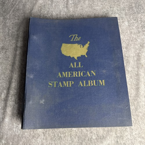 All American Stamp Album 1957 Edition + 202 Stamps | eBay